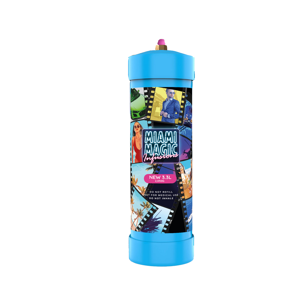 Miami Magic Infusions 2050g N2O Cannister | QuickWhip – QuickWhip AU